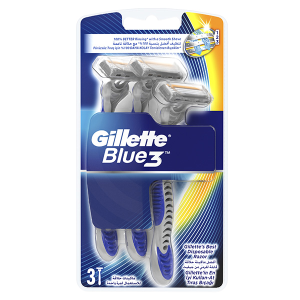 Gillette Blue3 Disposable Razor - Buy Online at DVAGO®