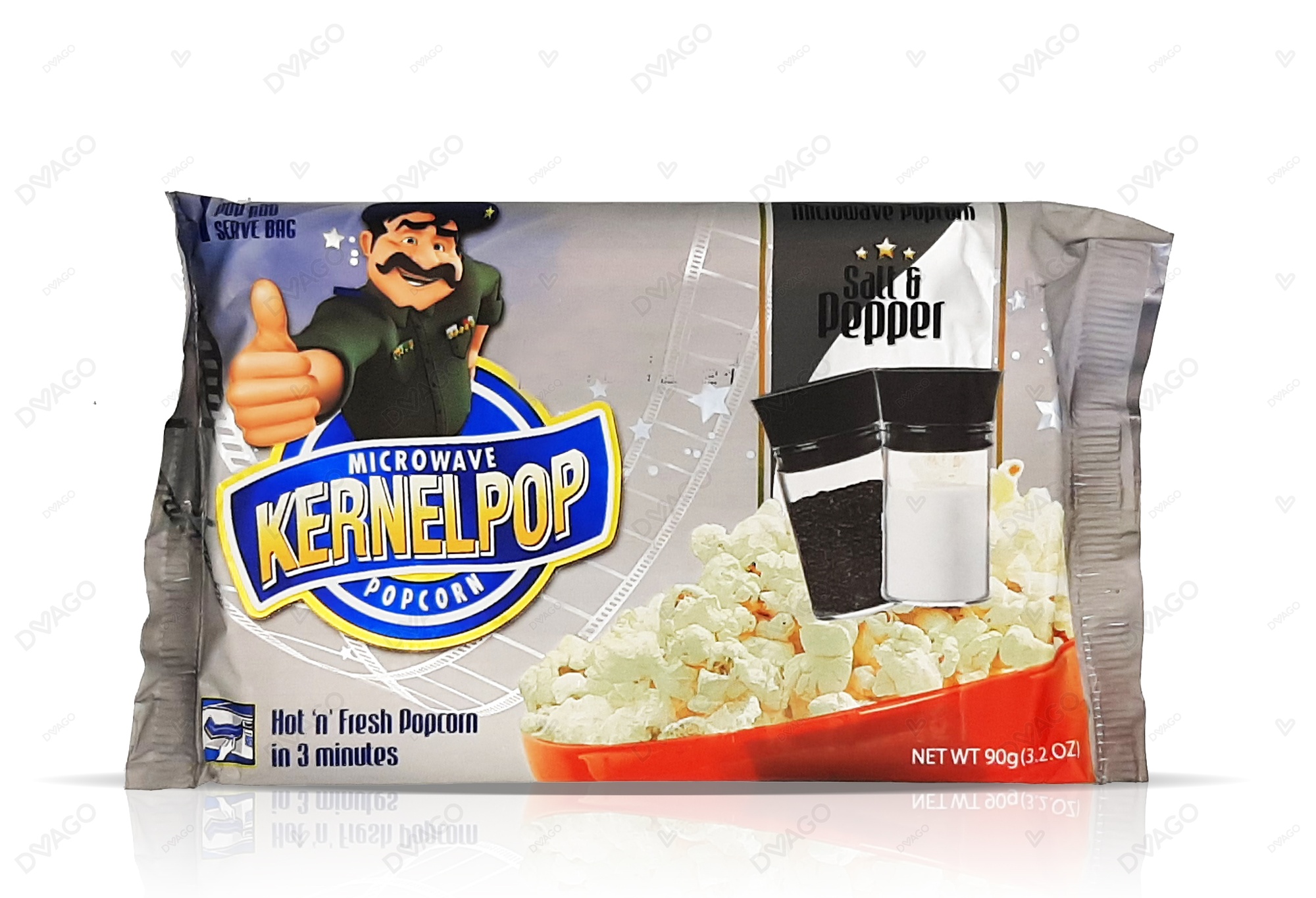 Kernel Pop Microwave Popcorn Salt & Pepper 90G - Buy Online at DVAGO®