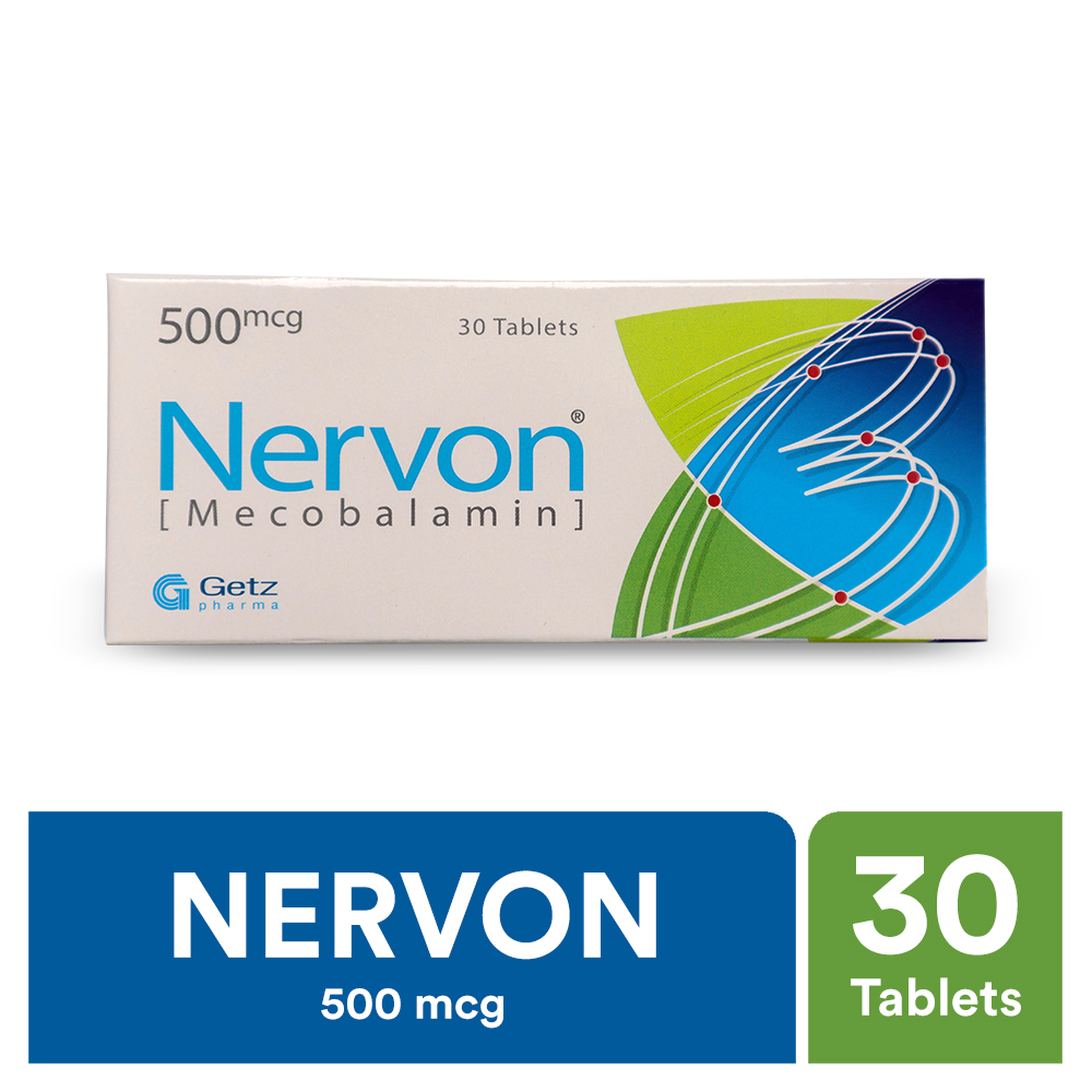 Nervon Tablets 30'S - Buy Online at DVAGO®