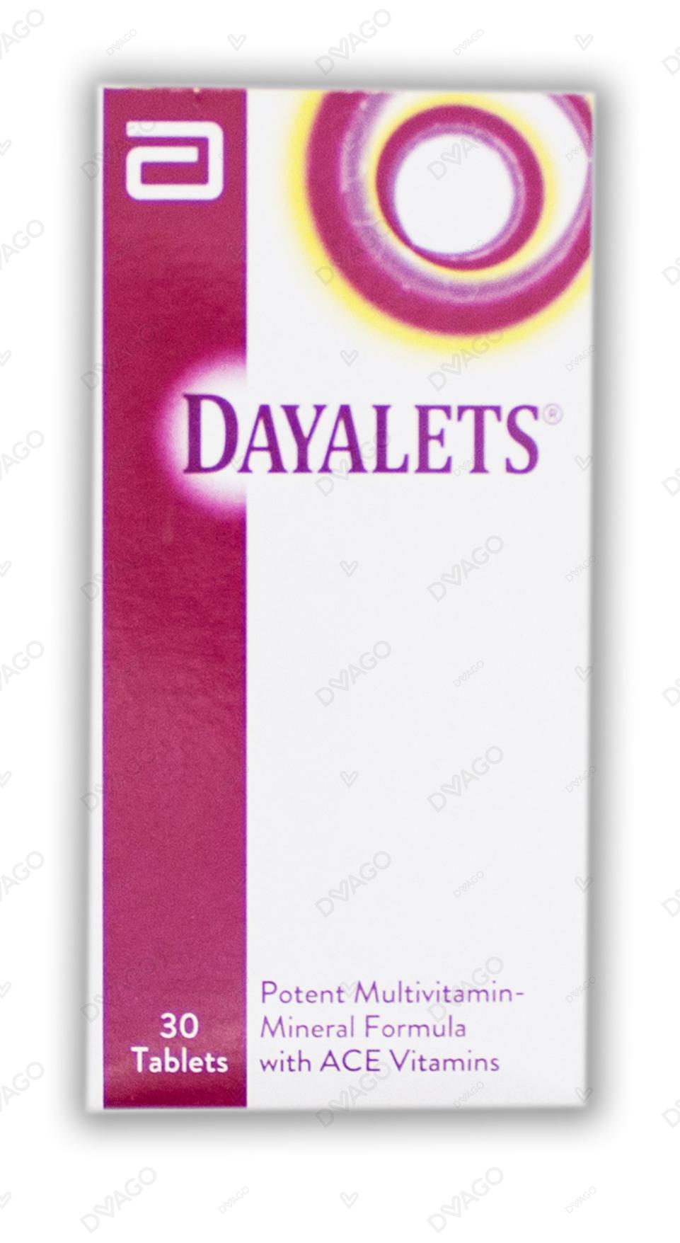 Dayalets Tablets 30'S - Buy Online at DVAGO®