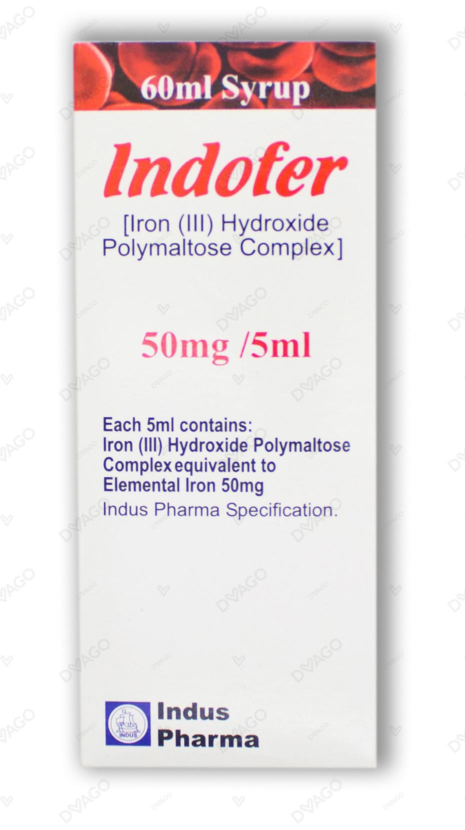 Indofer Syrup 60 Ml - Buy Online at DVAGO®