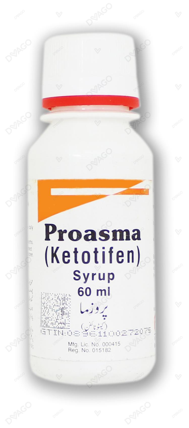 Proasma Syrup 60Ml - Buy Online at DVAGO®