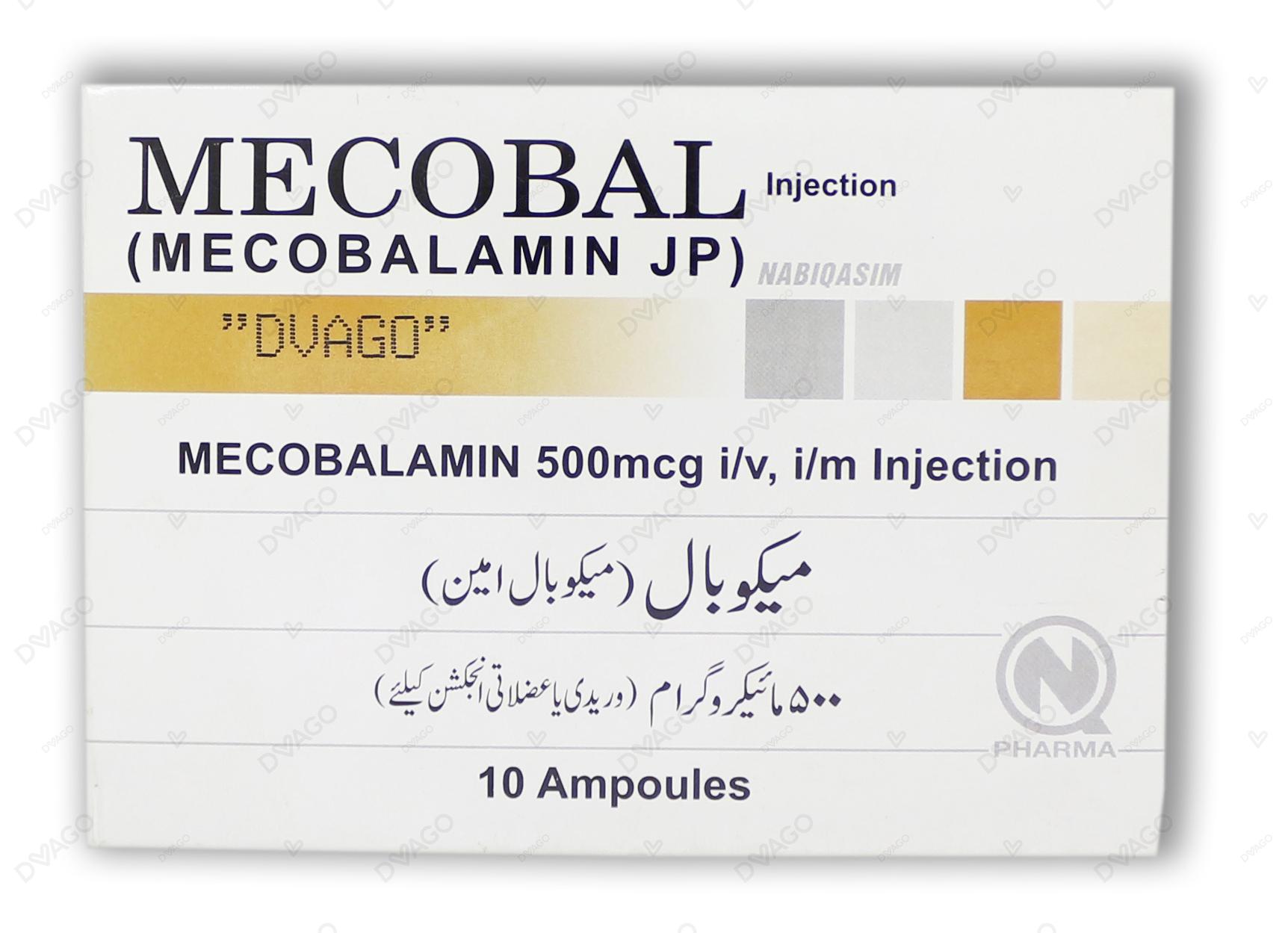 Mecobal Injection 10 Amp - Buy Online at DVAGO®