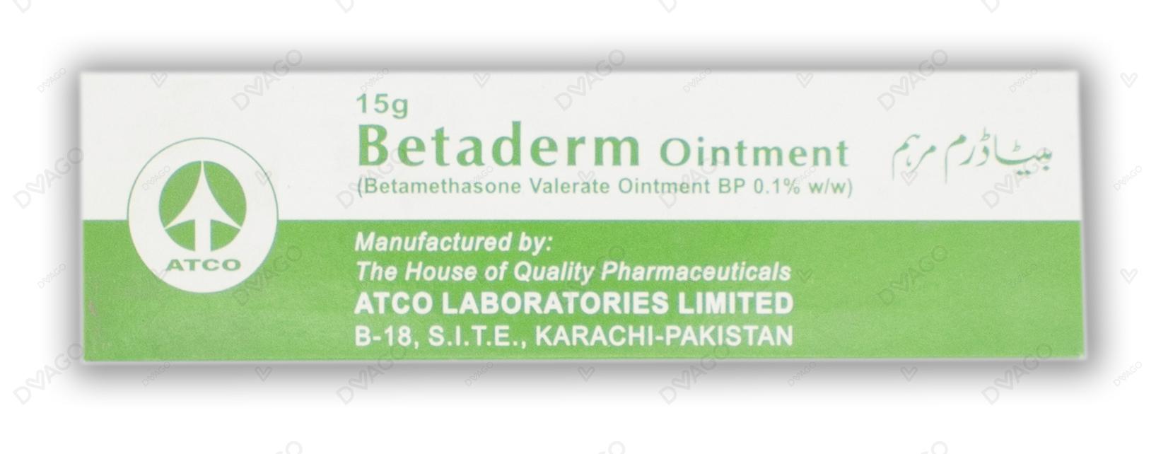 Betaderm Oint 15G - Buy Online at DVAGO®