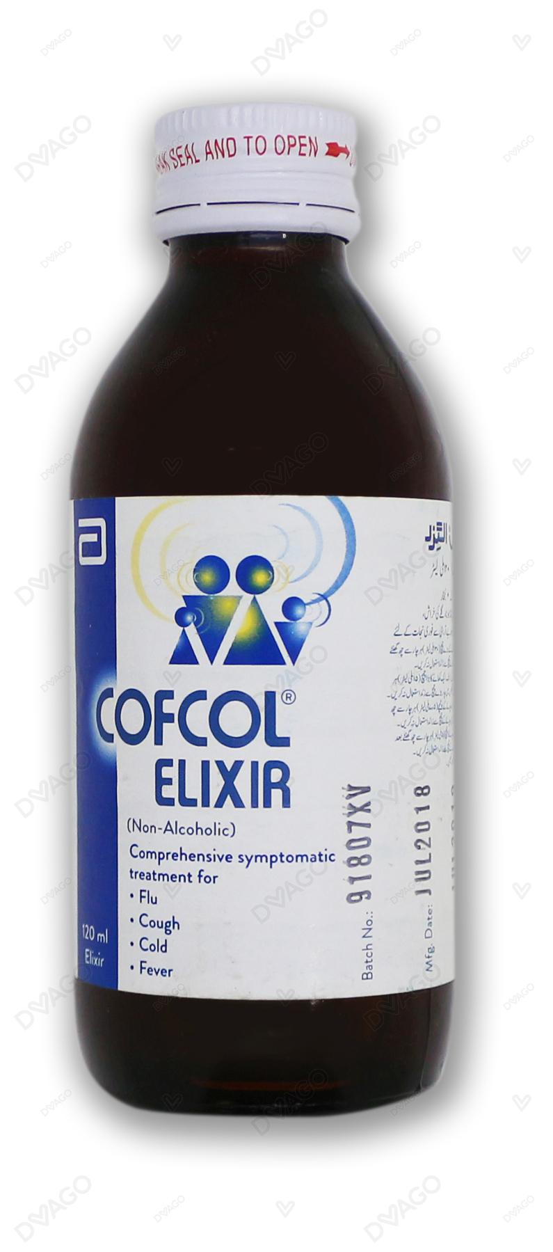 Cofcol Elixir 120Ml - Buy Online at DVAGO®