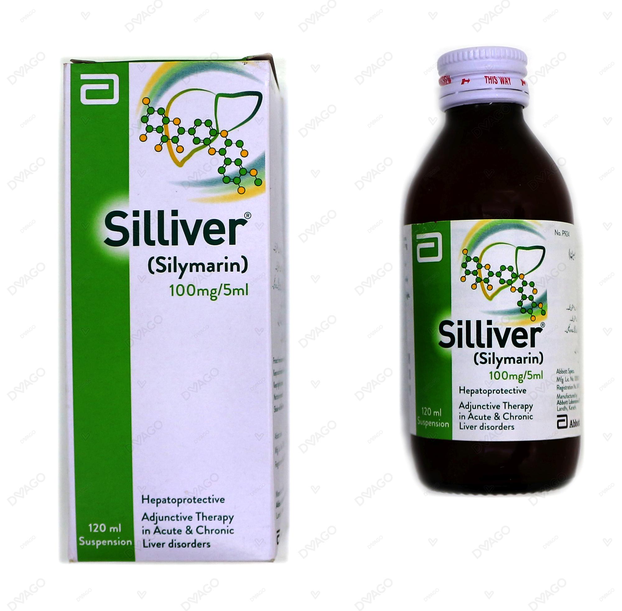 Silliver Suspension 120Ml - Buy Online at DVAGO®