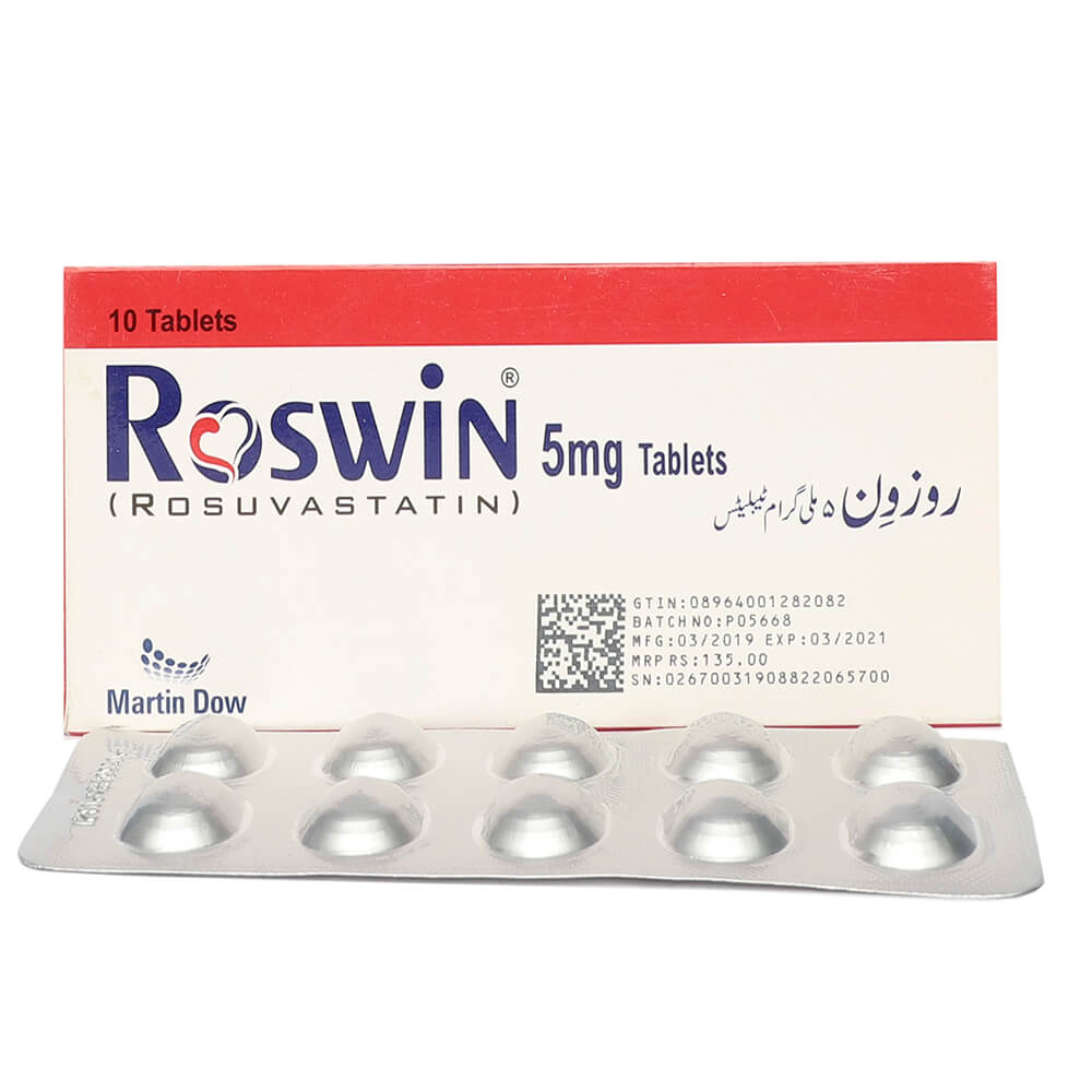 Roswin 5Mg Tablets 10S (Pack Size 1 X 10S) - Buy Online at DVAGO®