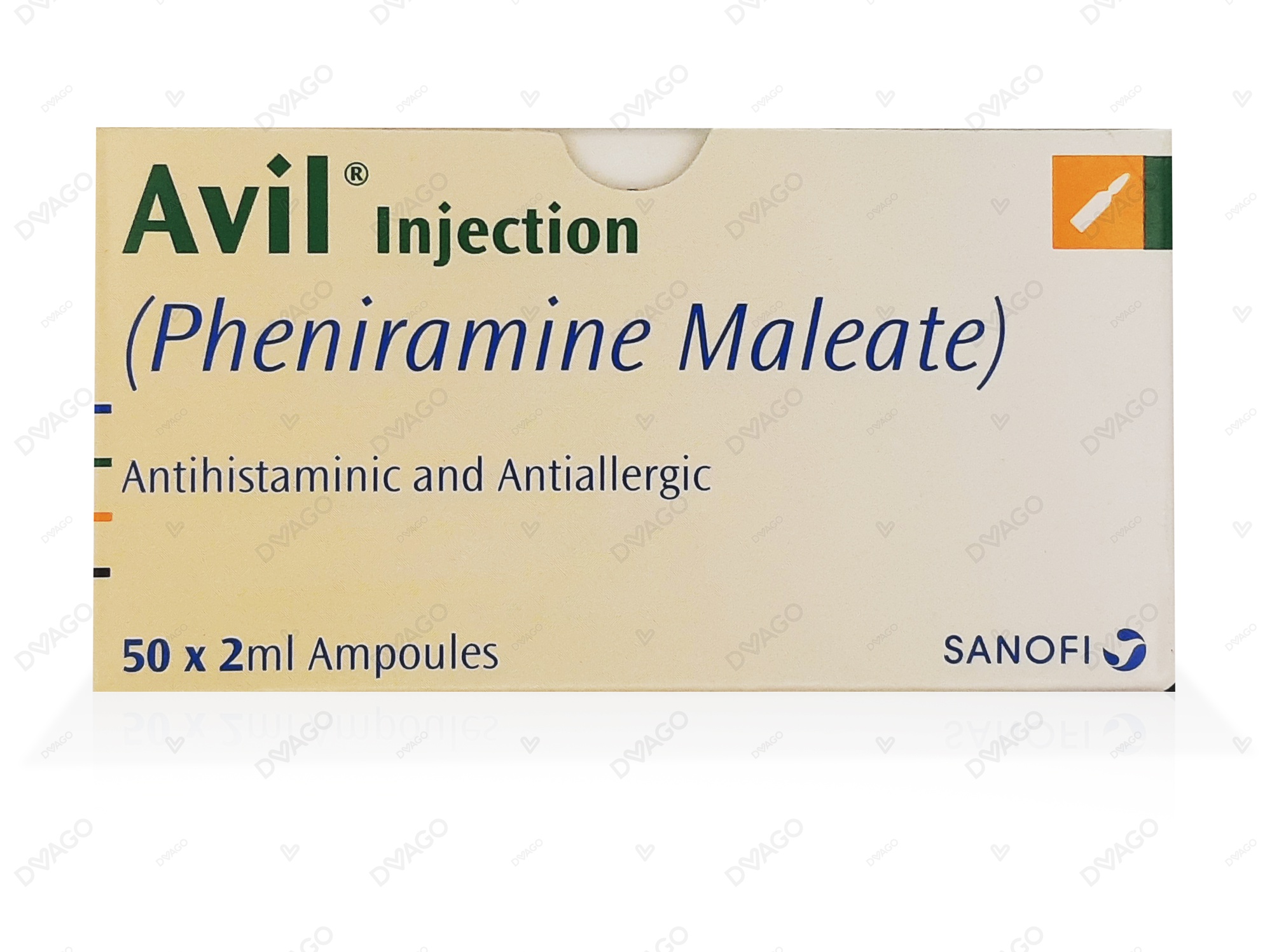 Avil Injection 50 Ampoules X 2Ml - Buy Online at DVAGO®