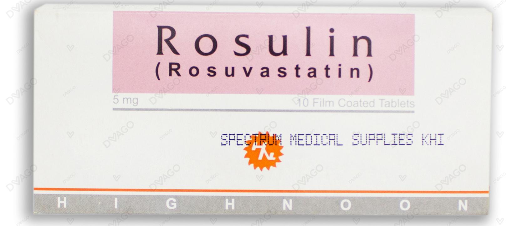 Rosulin Tablets 5Mg 10'S - Buy Online at DVAGO®