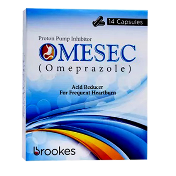 Omesec Capsules 20 Mg 2X7S - Buy Online at DVAGO®