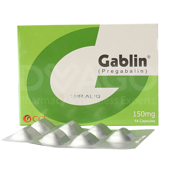 Gablin 150 Mg 14 Capsules - Buy Online at DVAGO®