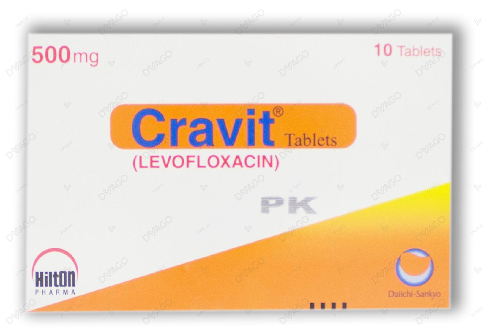 Cravit Tablets 500Mg 10'S - Buy Online at DVAGO®