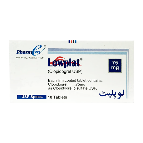 Lowplat Tablets 75Mg - Buy Online at DVAGO®