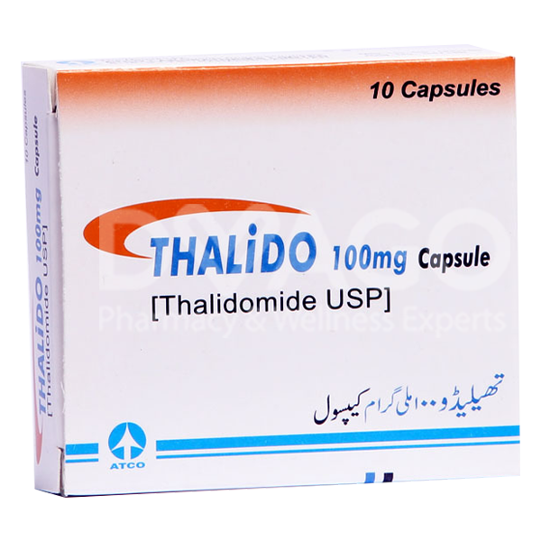 Thalido 100 Mg 10 Capsules - Buy Online at DVAGO®