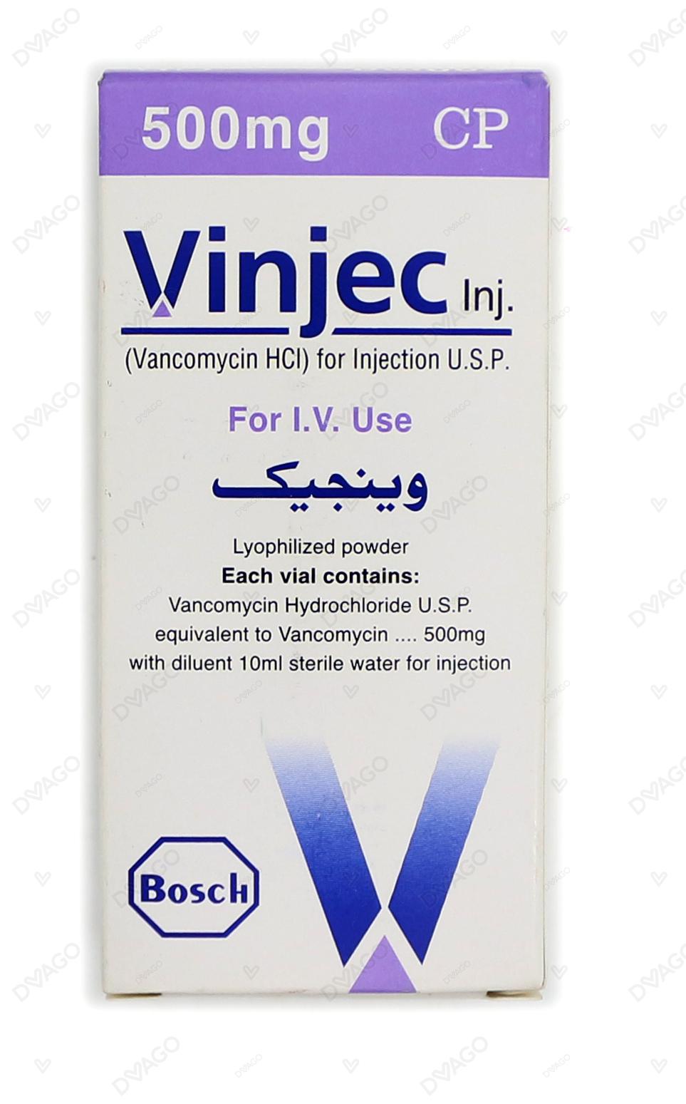 Vinjec Injection 500Mg 1 Vial - Buy Online at DVAGO®