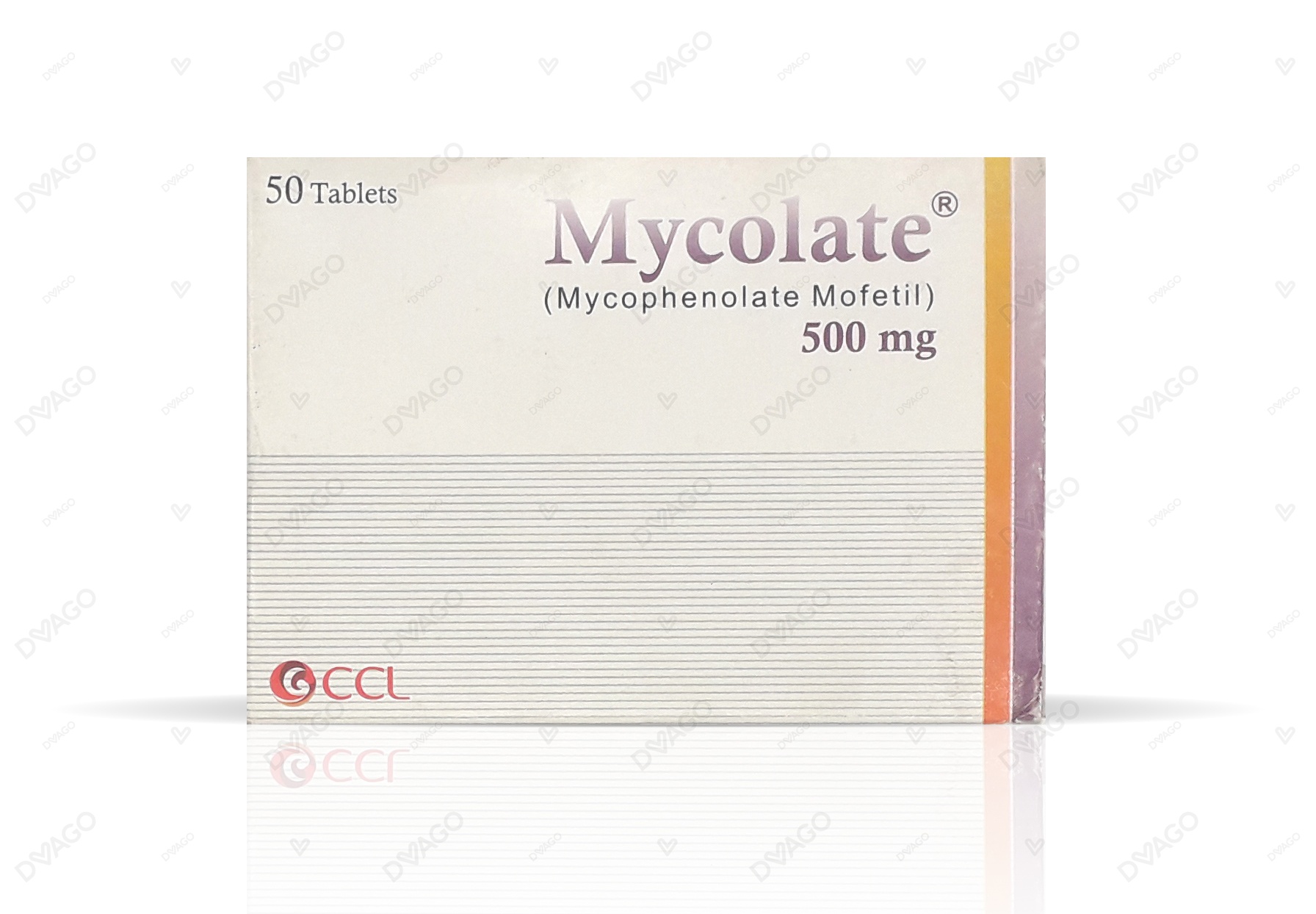 Mycolate 500 Mg 50 Tablets - Buy Online at DVAGO®
