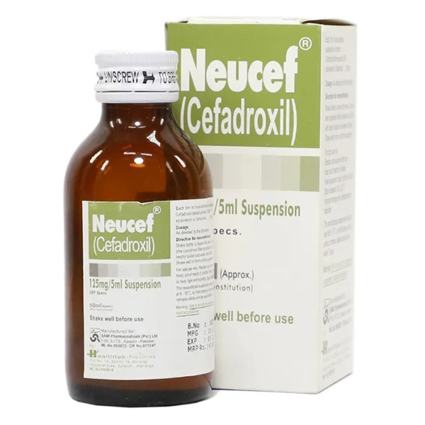 Neucef Suspension 125 Mg 60 Ml - Buy Online at DVAGO®