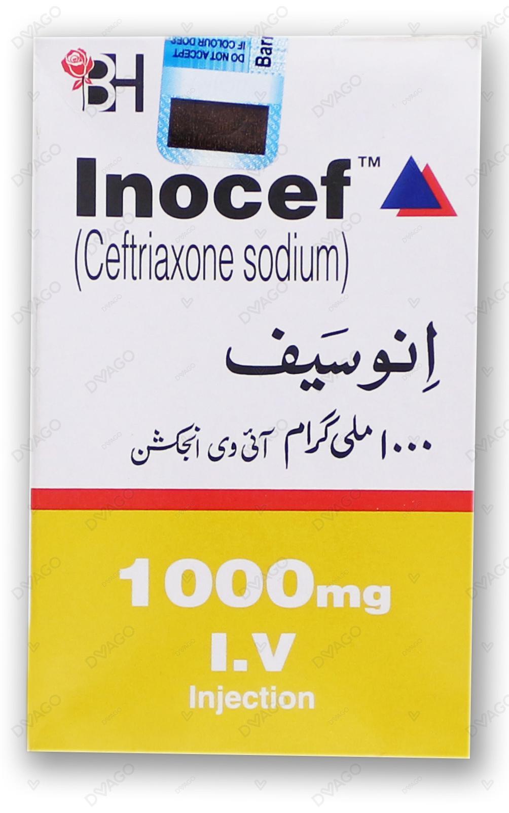 Inocef Injection Iv 1G 1 Vial - Buy Online at DVAGO®