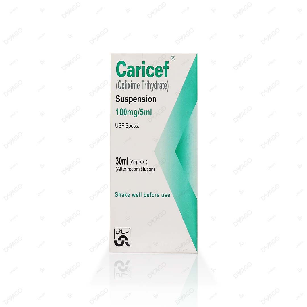 Caricef Susp 100 Mg 30 Ml - Buy Online at DVAGO®