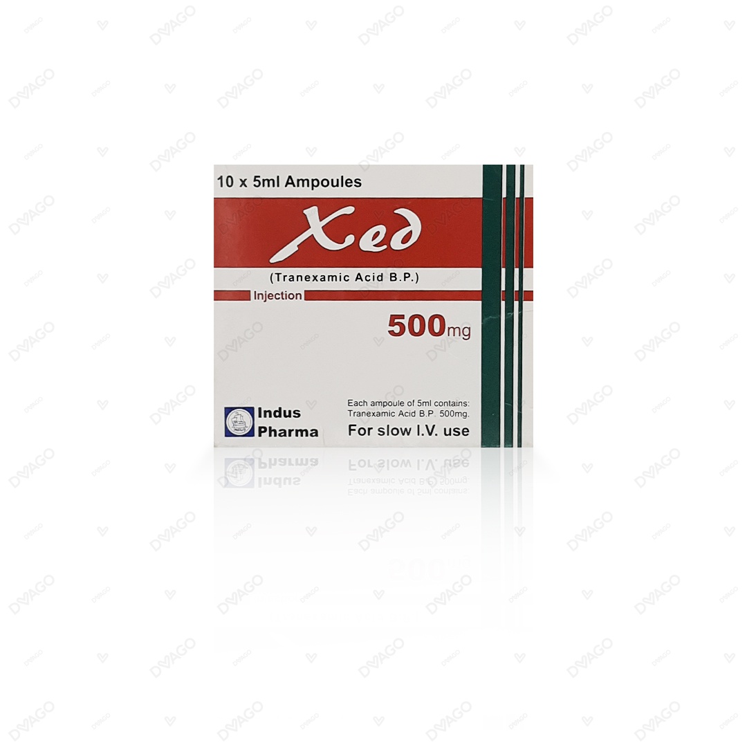 Xed Injection 500 Mg 10 Ampx5 Ml - Buy Online at DVAGO®