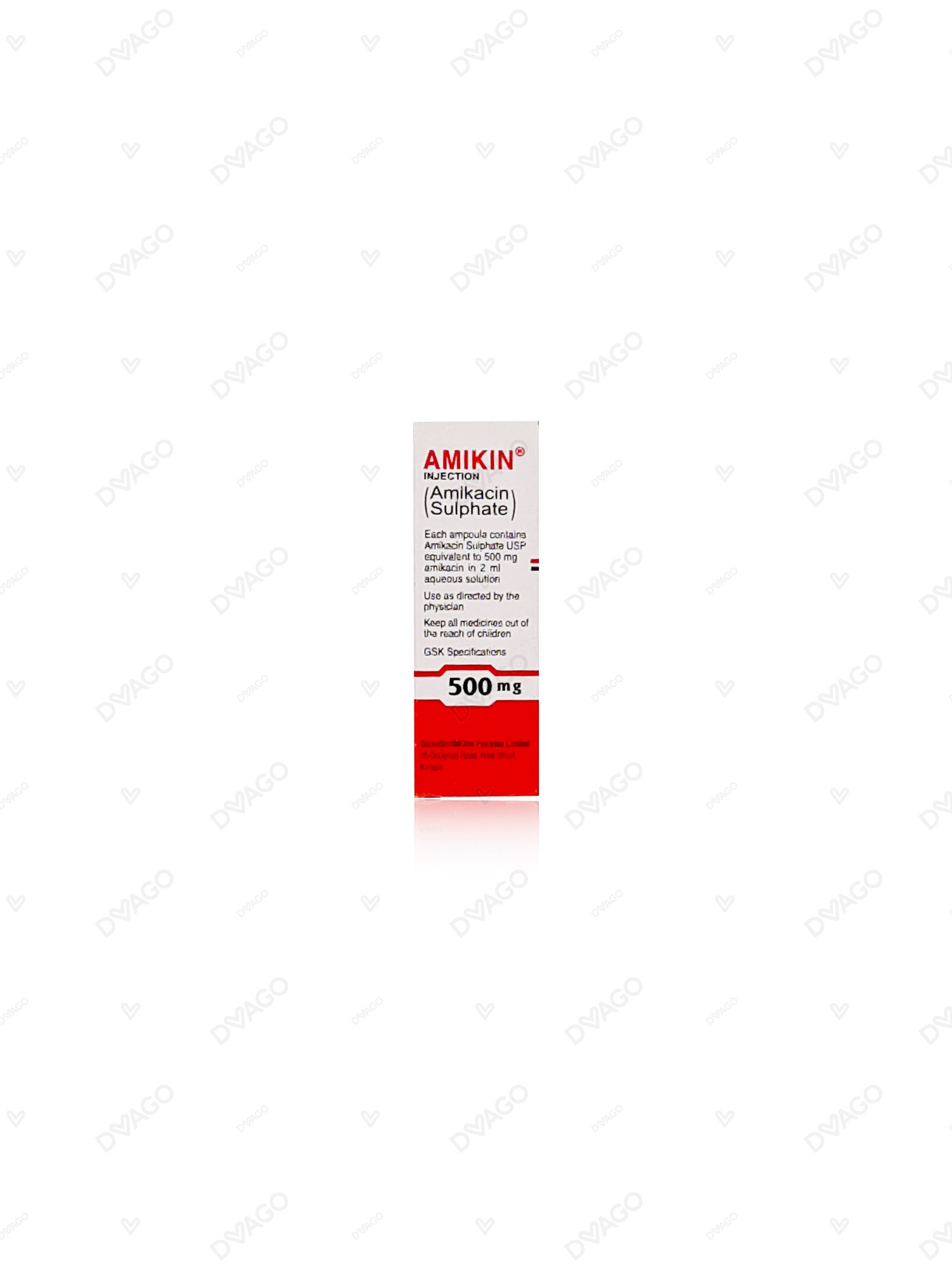 Amikin 500Mg Vial - Buy Online at DVAGO®