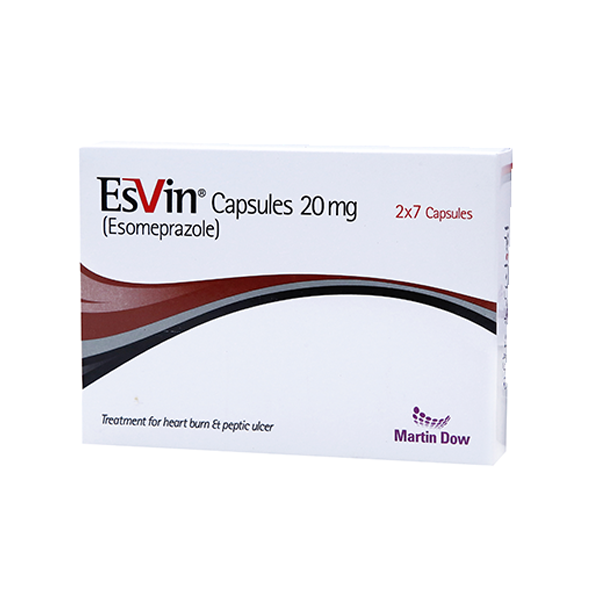 Esvin Capsules 40Mg 14'S - Buy Online at DVAGO®