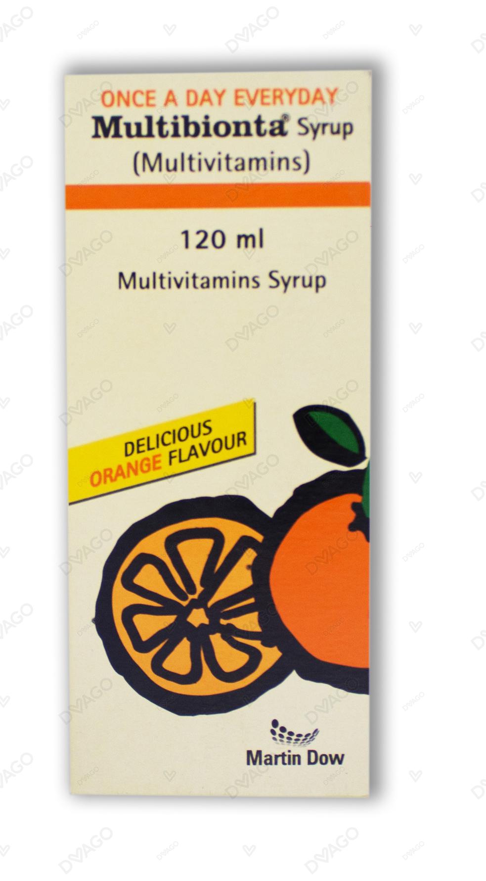 Multibionta Syrup 120Ml - Buy Online at DVAGO®