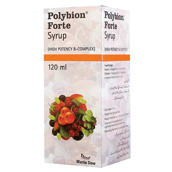 Polybion Forte Syp 120 Ml - Buy Online at DVAGO®