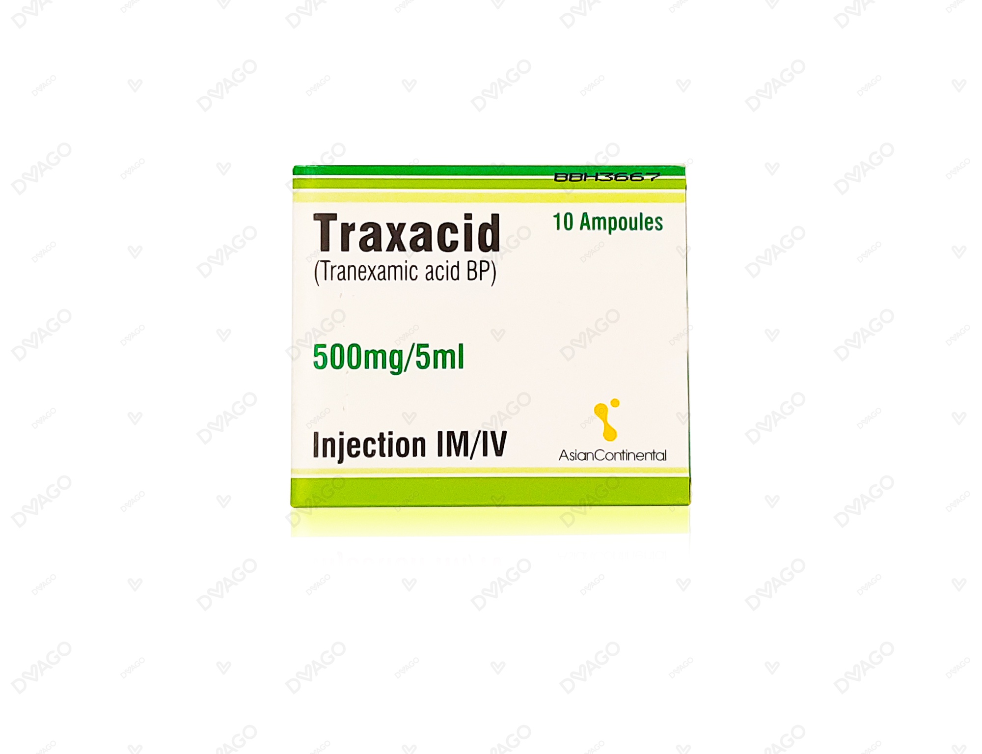 Traxacid Injection 500Mg 10 Ampx5 Ml - Buy Online at DVAGO®