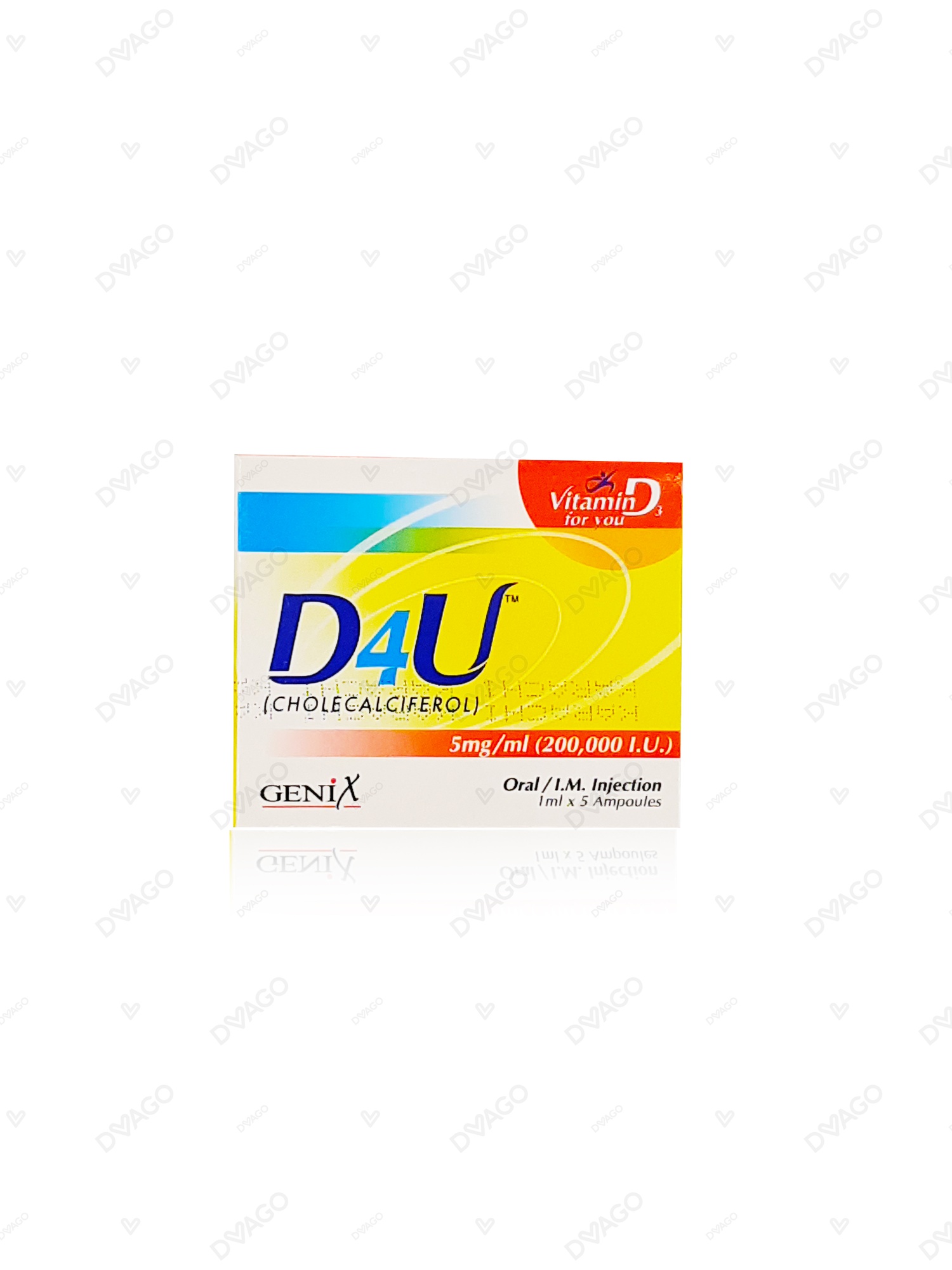 D4U 5Mg Inj - Buy Online at DVAGO®
