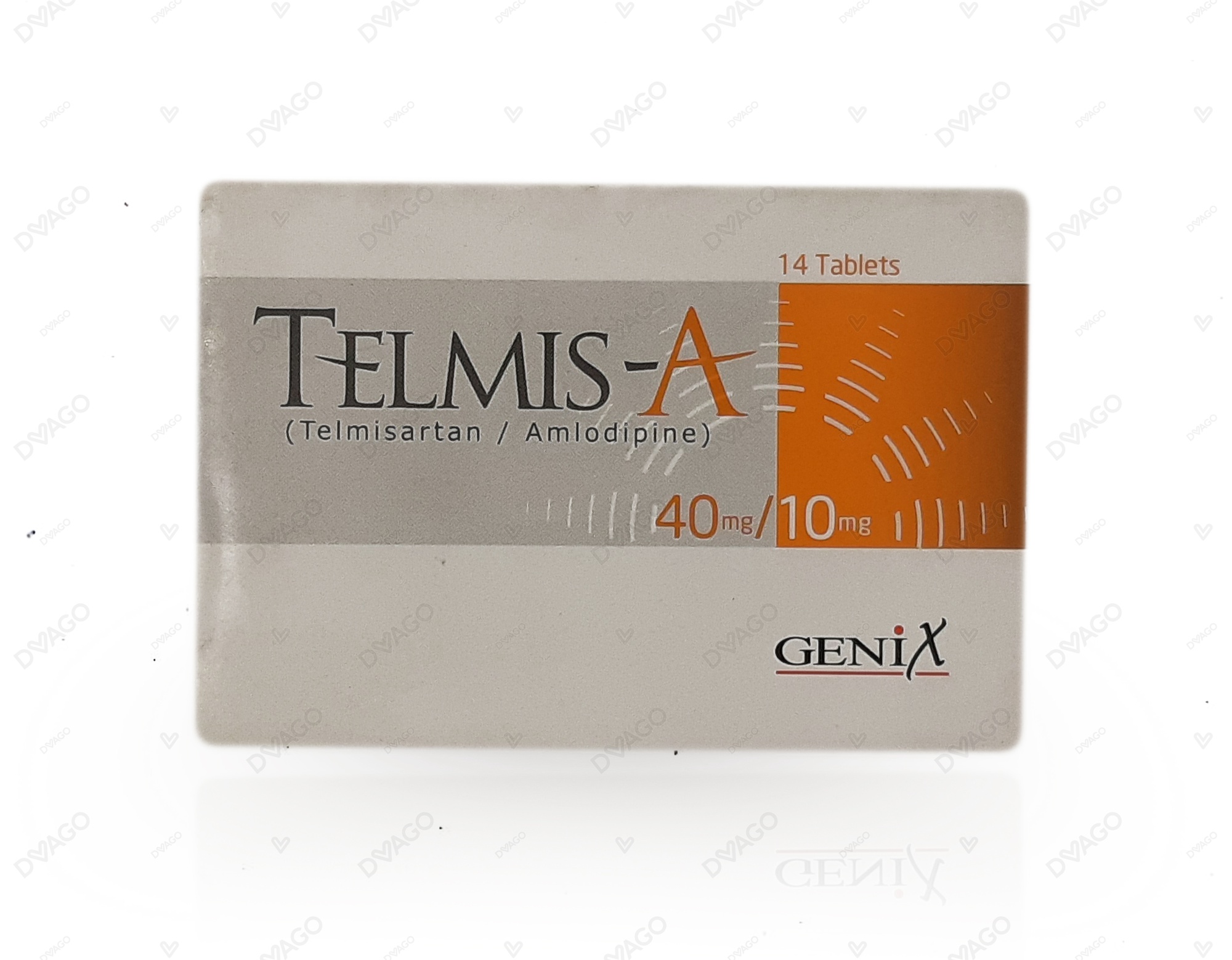 Telmis-A 40Mg/10Mg Tablets 14S (Pack Size 2 X 7S) - Buy Online at DVAGO®