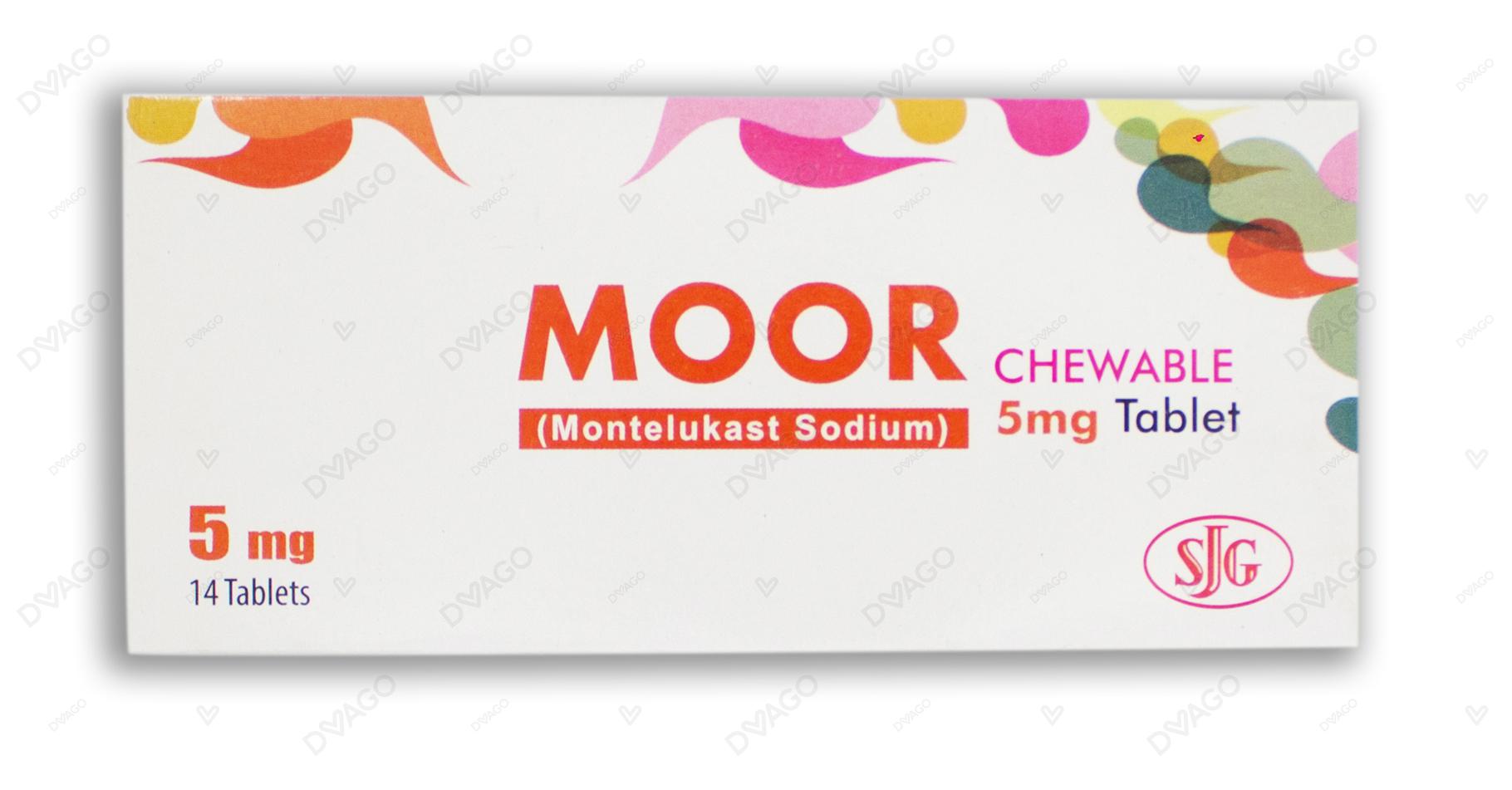 Moor 5Mg Tablets - Buy Online at DVAGO®