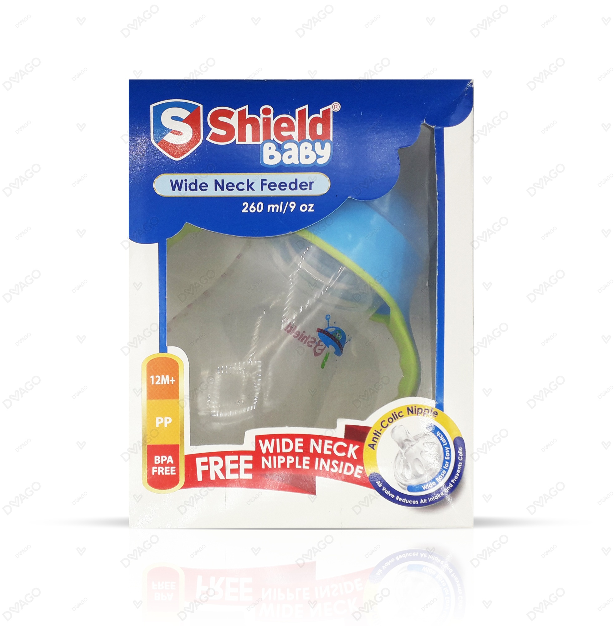 Shield Wide Neck Feeder 260Ml - Buy Online at DVAGO®