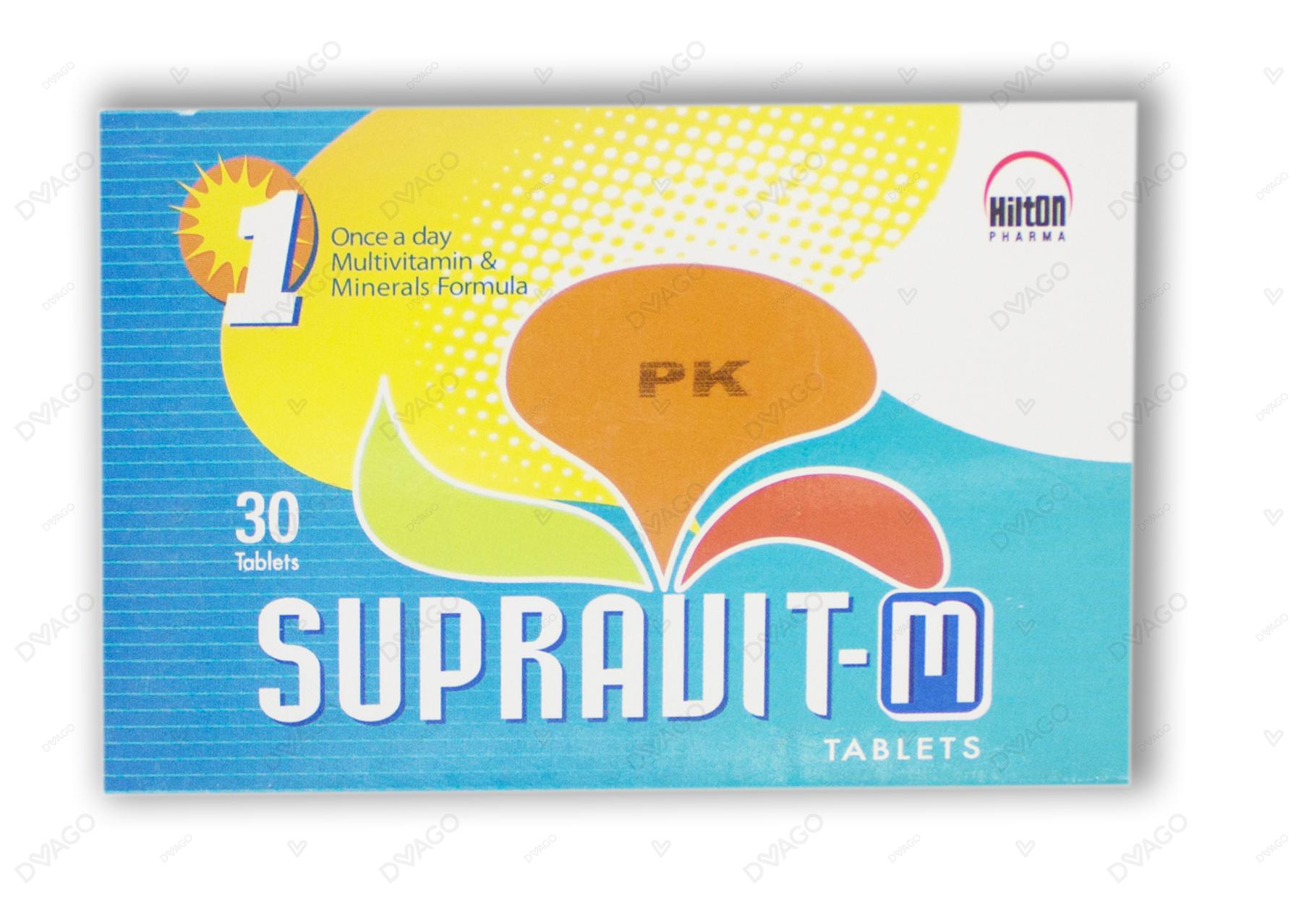 Supravit M Tablets - Buy Online at DVAGO®