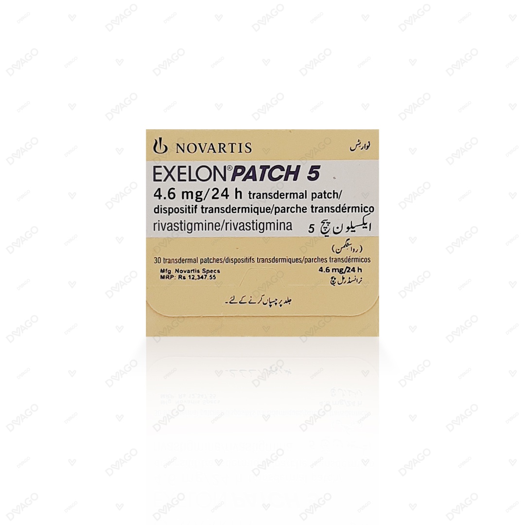 Exelon 4.6Mg Patch 5 30S - Buy Online at DVAGO®