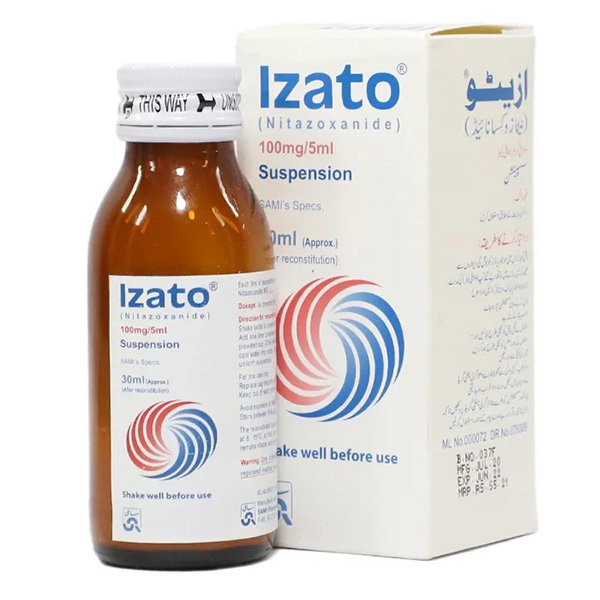 Izato 100 Mg/5Ml Susp - Buy Online at DVAGO®