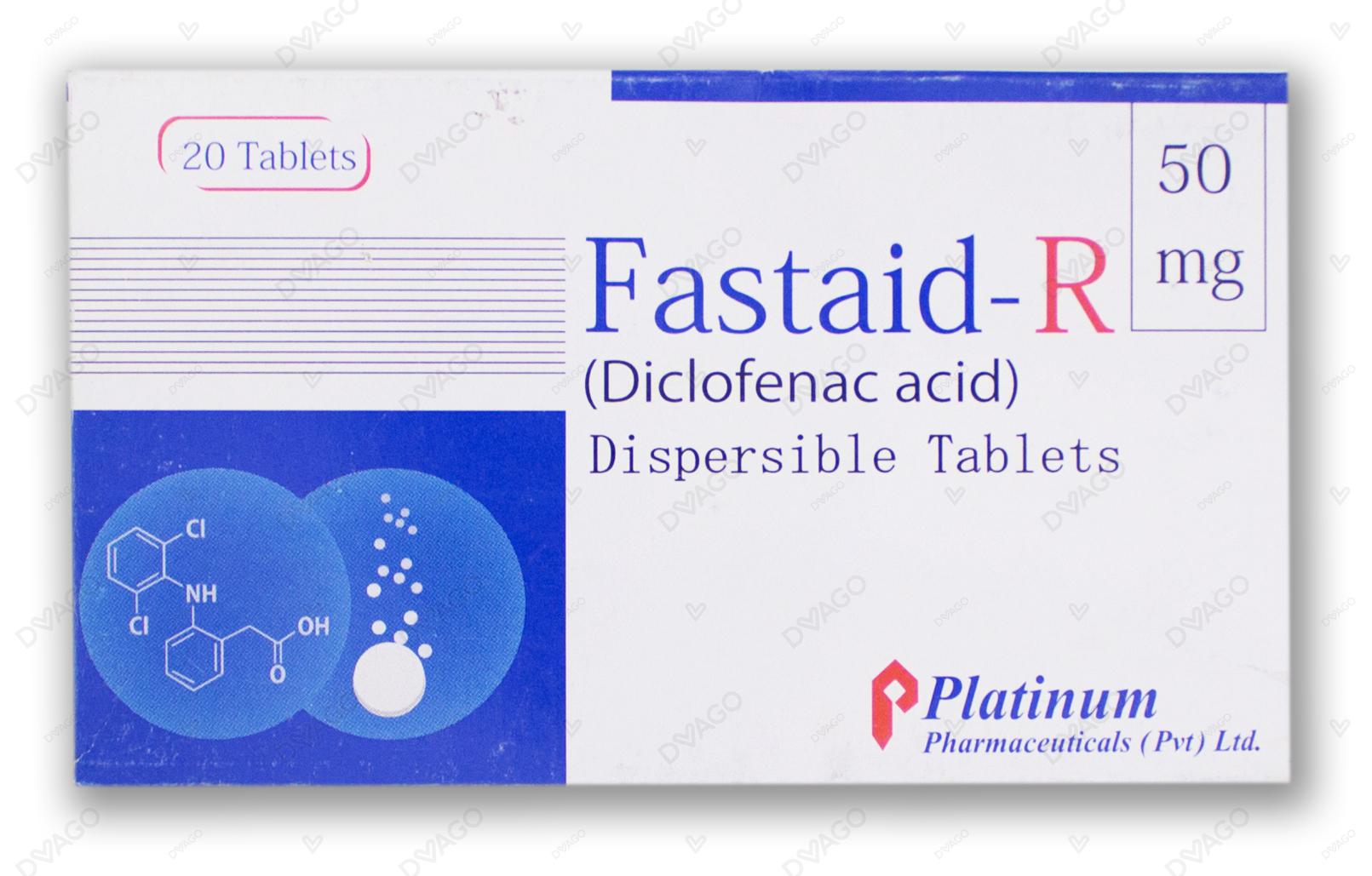 Fastaid-R 50Mg Tab - Buy Online at DVAGO®