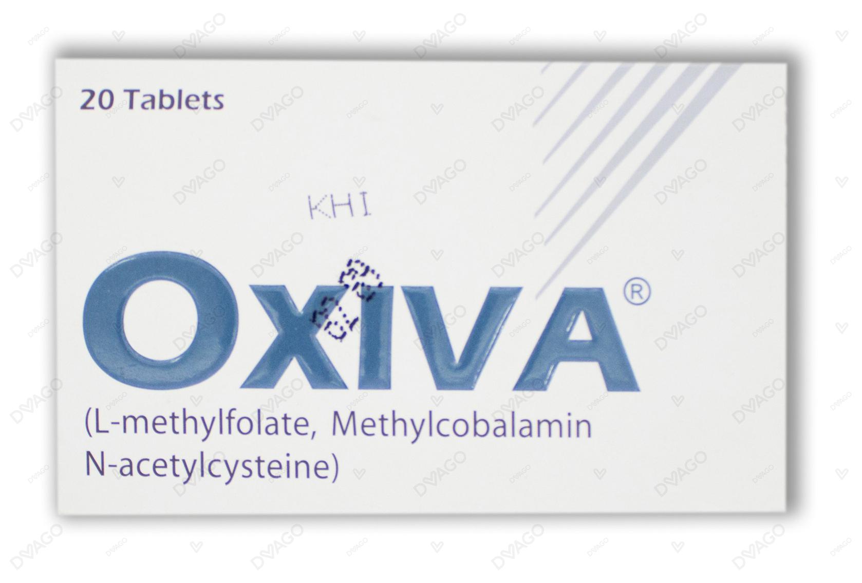 Oxiva Tablets - Buy Online at DVAGO®