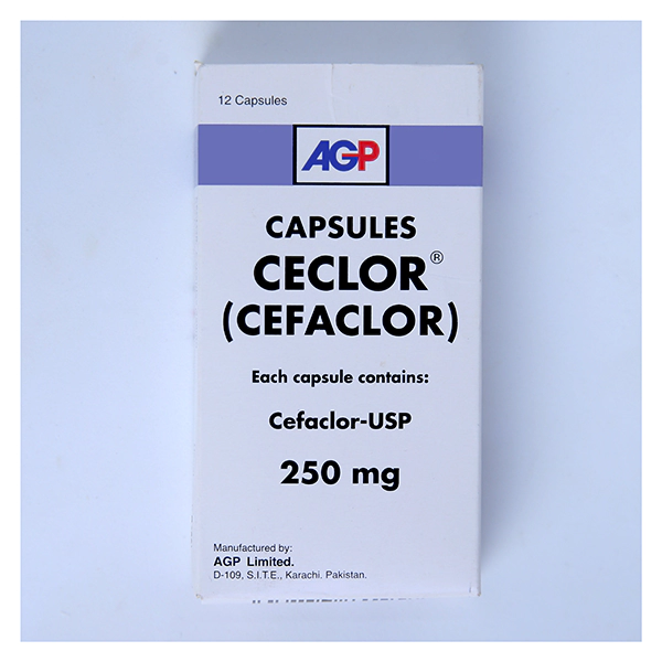Ceclor Capsule 250 Mg 12'S - Buy Online at DVAGO®
