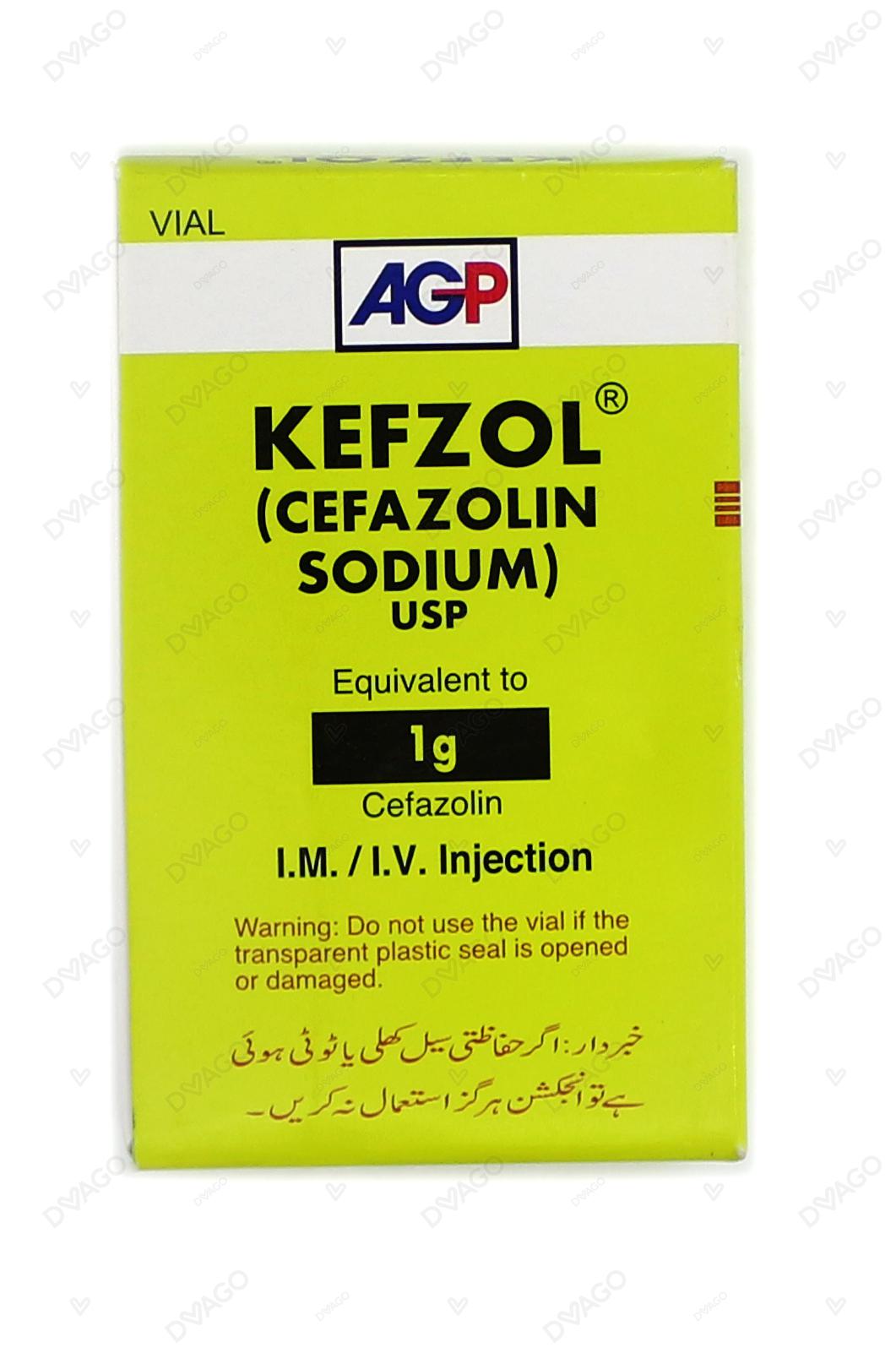 Kefzol 1G Im/Iv Injection 1Vial 1S - Buy Online at DVAGO®