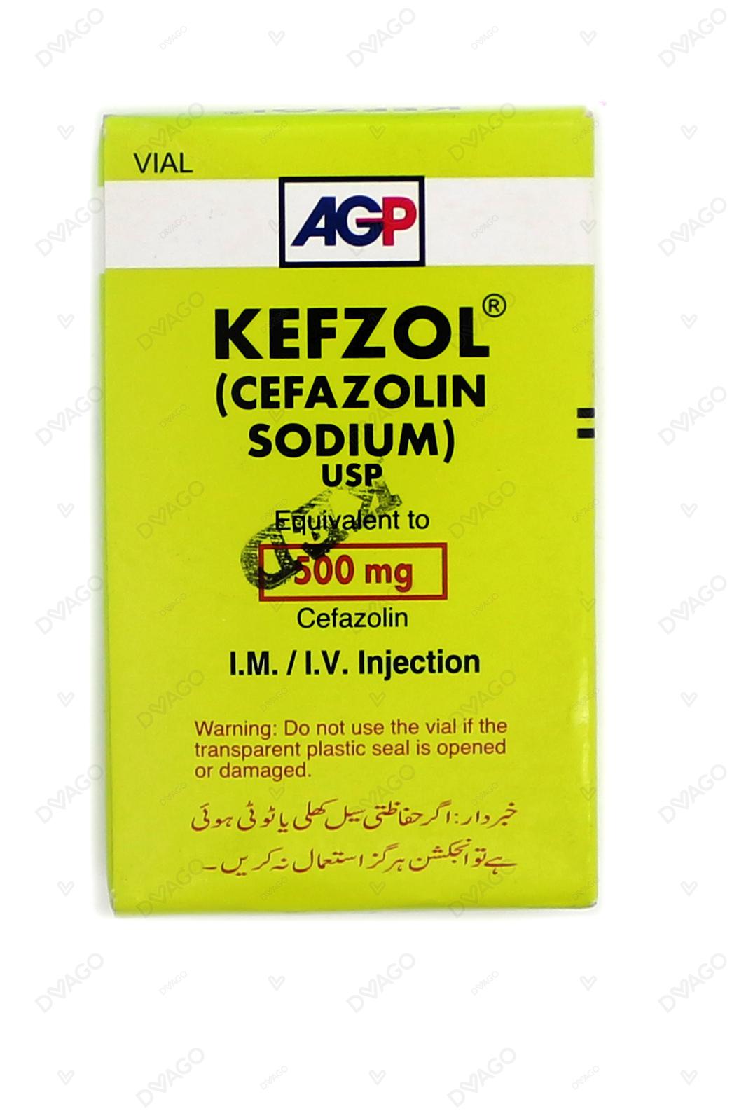 Kefzol 500 Grams Injection - Buy Online at DVAGO®