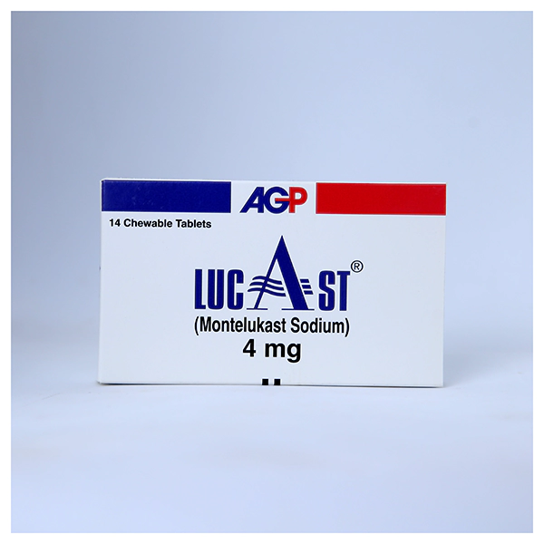 Lucast Tablets 4Mg 14'S - Buy Online at DVAGO®