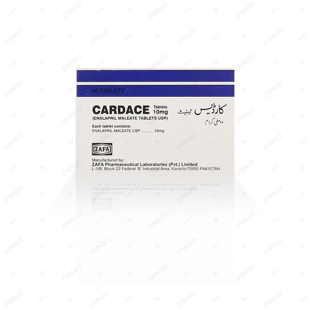 Cardace 10Mg Tablets 1X20'S - Buy Online at DVAGO®