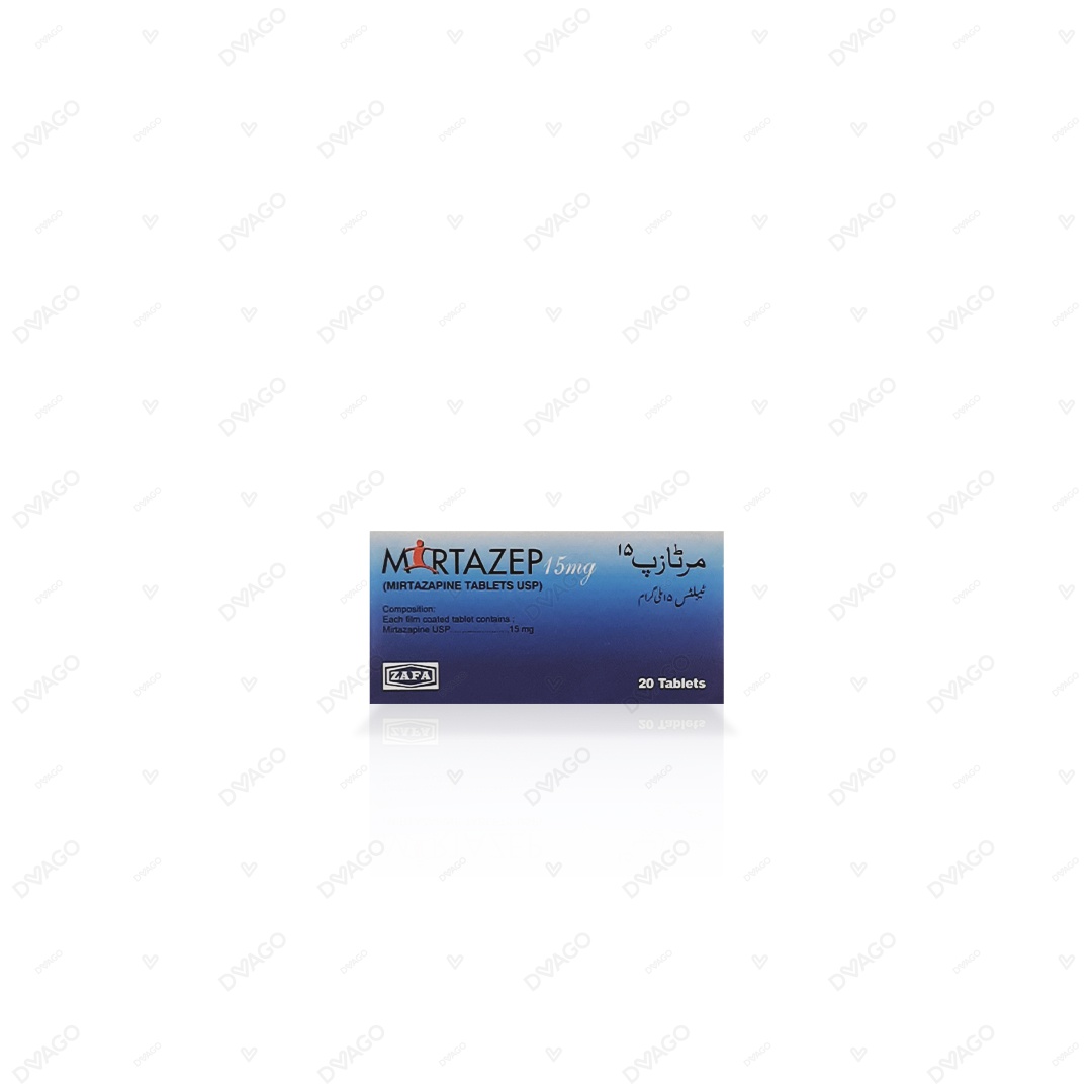 Mirtazep Tablets 15Mg - Buy Online at DVAGO®