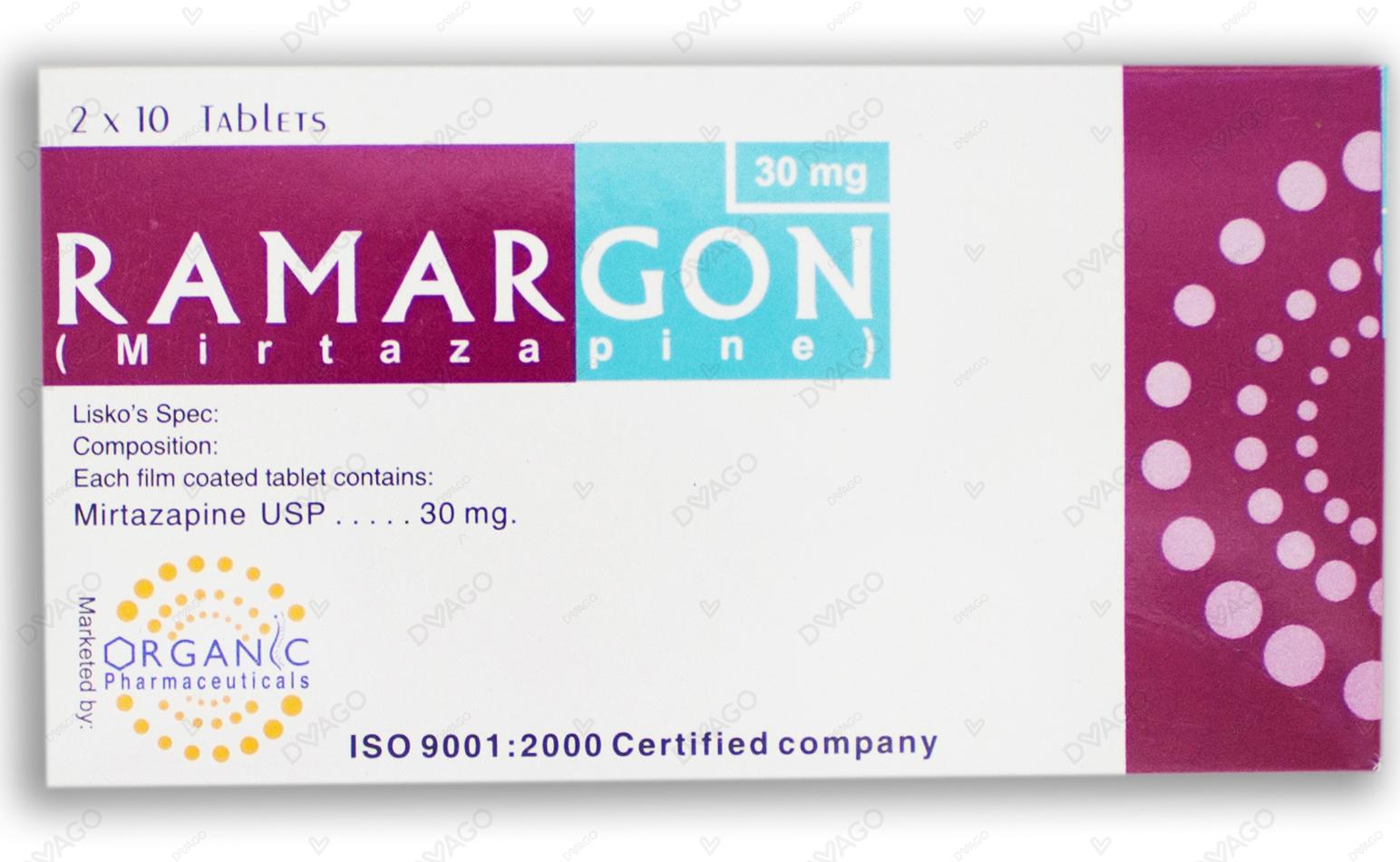 Ramargon 30Mg Tablets - Buy Online at DVAGO®