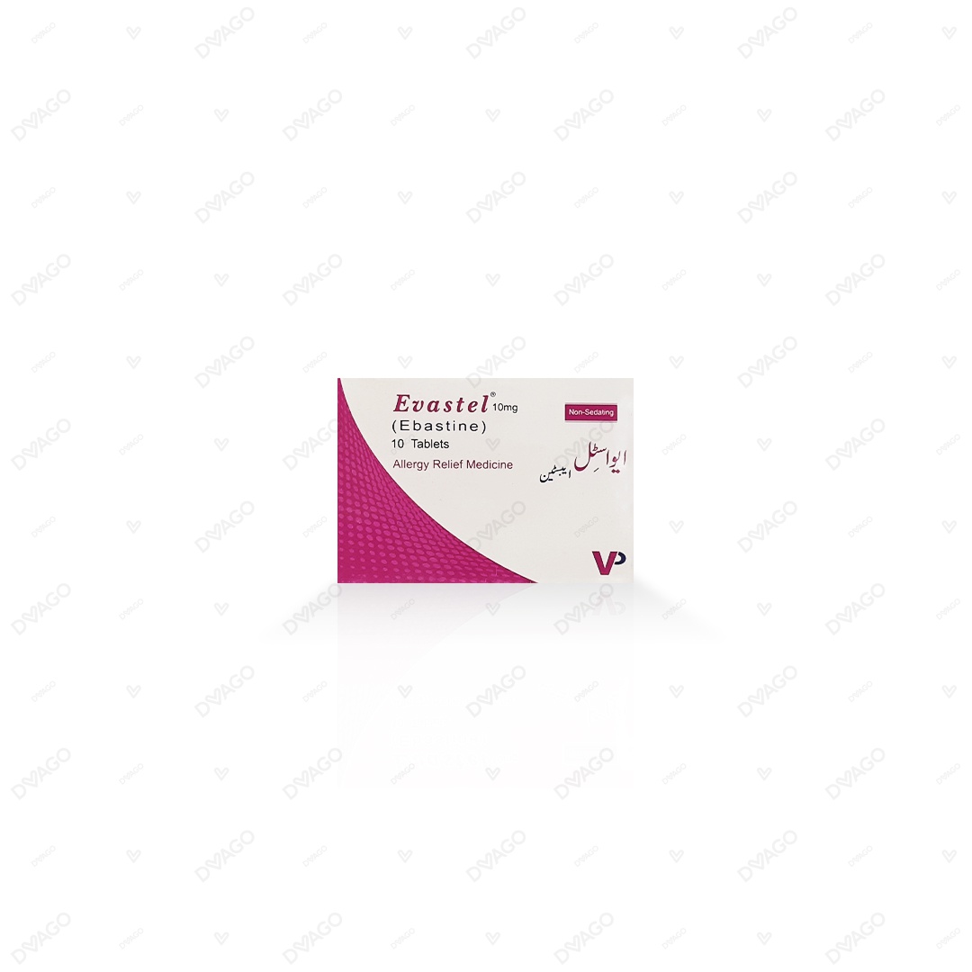 Evastel 10Mg Tablets 10'S - Buy Online at DVAGO®