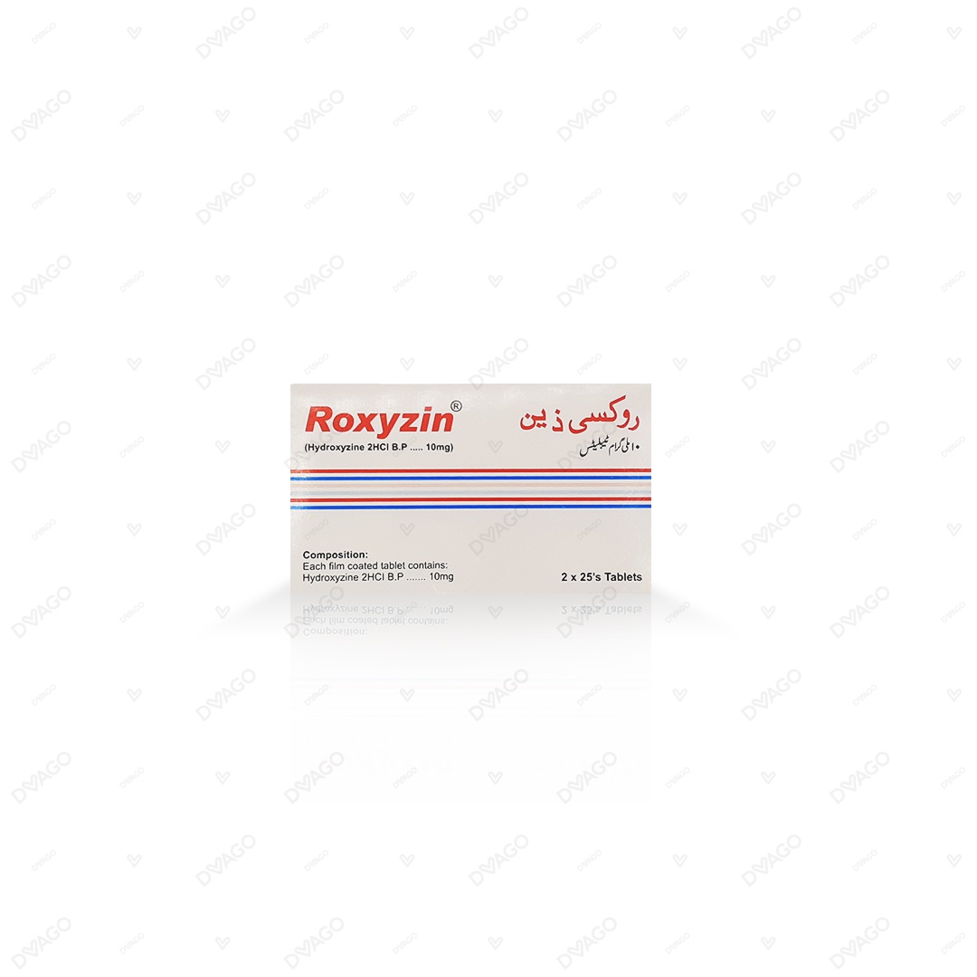 Roxyzin 10Mg Tablets 50S (Pack Size 2 X 25S) - Buy Online at DVAGO®
