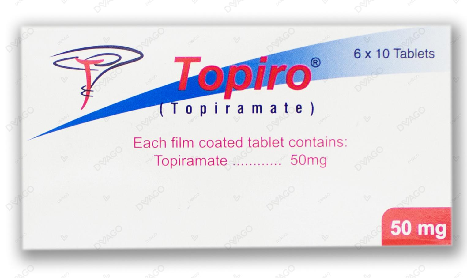 Topiro 50Mg Tablets - Buy Online at DVAGO®