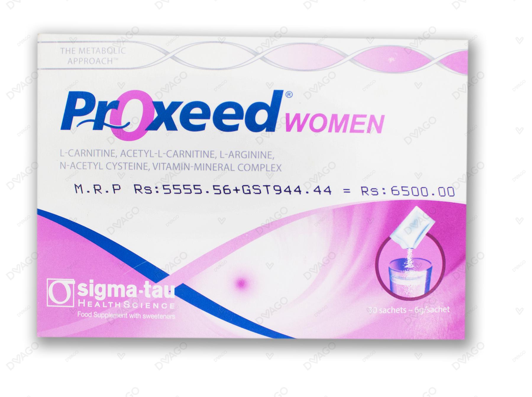 Proxeed Women Sachet 30'S - Buy Online at DVAGO®