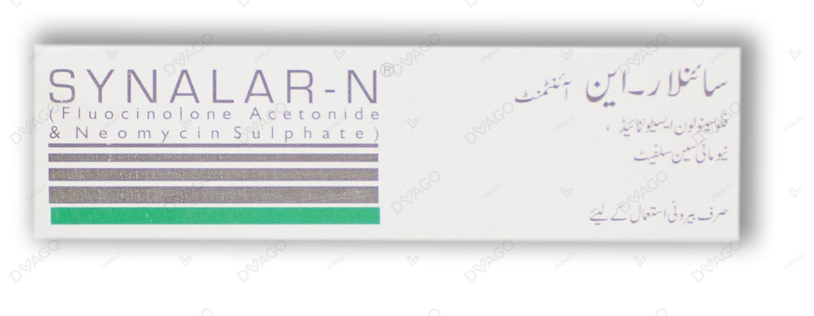 Synalar N Ointment 15 Grams - Buy Online at DVAGO®